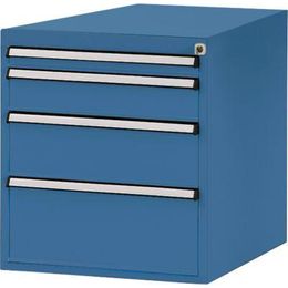 Manuflex Schubladen-Unterbau, f&uuml;r T 800 mm, brillantblau