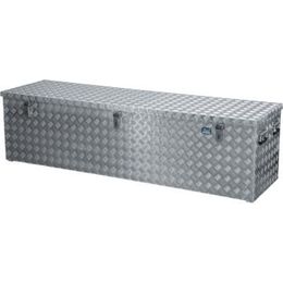 ALUTEC Transportkiste, Aluminium-Riffelblech mit Gasdruckd&auml;mpfer, 470 l