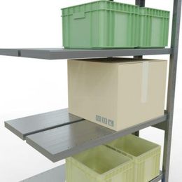 SCHULTE LAGERTECHNIK - Stecks.Doppelanbaur. Typ 250 kg - 2500x1000x2x300 mm, 12 B&ouml;den