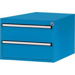Manuflex Schubladen-Unterbauten, f&uuml;r Werkbank Profi Tiefe 700 mm, lichtblau