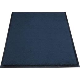 Schmutzfangmatte miltex Eazycare Style, eckig, antistatisch, UV-best&auml;ndig, waschbar, High-Twist-Nylon & Niltrilgummi, 750 x 850 mm, stahlblau