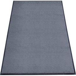 Schmutzfangmatte miltex Eazycare Style, eckig, antistatisch, UV-best&auml;ndig, waschbar, High-Twist-Nylon & Niltrilgummi, 1200 x 2000 mm, blaugrau