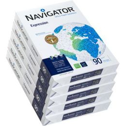 Kopierpapier NAVIGATOR Expression, DIN A3, 90 g/m&sup2;, hochwei&szlig;, 2500 Blatt