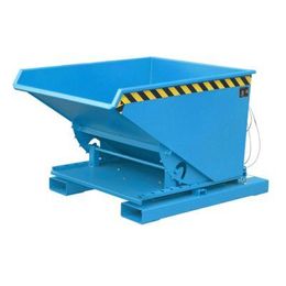 Bauer Sp&auml;nebeh&auml;lter f&uuml;r Gabelstapler, Typ S3S 600, blau RAL 5012