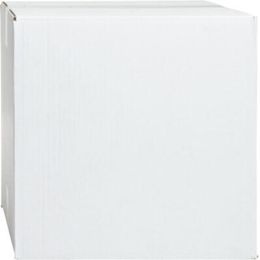 Wei&szlig;e Wellpapp-Faltkartons, 1-wellig, 300 x 300 x 300 mm