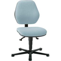 bimos Laborstuhl Basic, Stoffpolster, Duotec grau