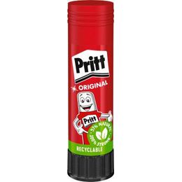 Klebestift Pritt, Multipack 5 x 43 g, anwendbar bei Papier/Pappe/Fotos, umweltschonend, auswaschbar bei 20&deg; C, farblos