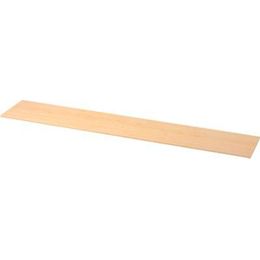 Abdeckplatte TOPAS LINE, f&uuml;r Regale und Schr&auml;nke, B 2405 mm, Ahorn-Dekor