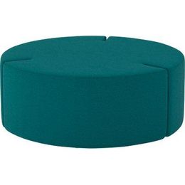 Nowy Styl NowyStyl Sitzpouf Tri.Ply L, modular, Blazer-Stoff, &oslash; 115 cm, petrol