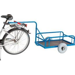 ROLLCART Fahrradanh&auml;nger ohne Bordw&auml;nde, 1-Achser, 790 x 435 mm