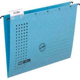 Elba chic&reg; ULTIMATE H&auml;ngemappen, f&uuml;r Formate bis DIN A4, seitlich offen, blau
