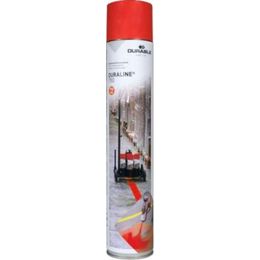 Bodenmarkierungsspray Durable DURALINE&reg;, Inhalt 750 ml, rot &auml;hnlich RAL 3001