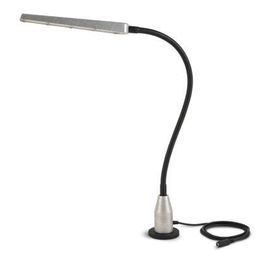 BAUER & B&Ouml;CKER LED-Arbeitsleuchte Bauer & B&ouml;cker Silhouette, 10 W, 960 lm, 2700-5500 K, neigbar, Gestensteuerung, dimmbar, Magnetfu&szlig;, IP65, L 750 mm, Aluminium, grau-schwarz
