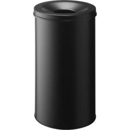 Durable Papierkorb Safe, selbstl&ouml;schend, 60 L, schwarz