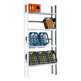 Sch&auml;fer Shop Getr&auml;nkekistenregal, Anbaufeld, 2278 x 1025 x 300 mm