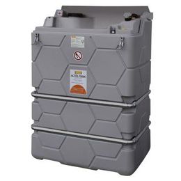 Alt&ouml;ltank CEMO CUBE Indoor, integrierte Auffangwanne, 1000 l, Einf&uuml;lltrichter, F&uuml;llstandsanzeiger, B 1200 x T 800 x H 1740 mm