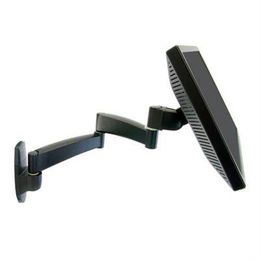 Ergotron&reg; 200 Series 2 Extensions Monitorarm, Wandmontage, f&uuml;r 1 Display bis 27&Prime; & bis 11,3 kg, drehbar & neigbar, tiefenverstellbar, VESA, schwarz