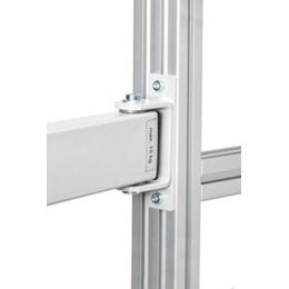 treston QuatreX Universalhalter mit Arm, schwenkbar, bis 15 kg, 460 mm Arml&auml;nge, ESD-leitf&auml;hig, lichtgrau RAL 7035