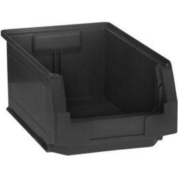 Sch&auml;fer Shop Sichtlagerkasten LF 322, ESD-leitf&auml;hig, schwarz, Au&szlig;enma&szlig;e L 343 x B 209 x H 200 mm, Inhalt 10,4 L