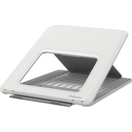 Laptop St&auml;nder Fellowes Breyta&trade;, f&uuml;r 1 Laptop bis 15" & bis 5 kg, h&ouml;henverstellbar, zusammenklappbar, B 235 x T 268 x H 14 mm, 100 % Recycling-Kunststoff, wei&szlig;