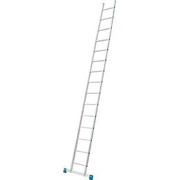 Krause Alu-Anlegeleiter Stabilo, 15 Sprossen, mit Traverse