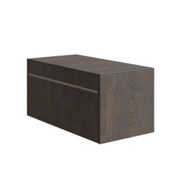 Aufsatzregal SOLUS PLAY, f. Container m. Auszug SOLUS PLAY, H&ouml;he 368 mm, Mooreiche