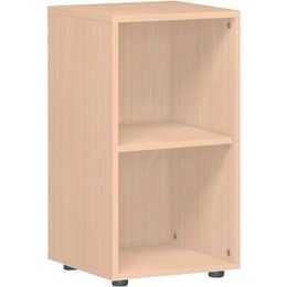 Regal PALENQUE, 2 OH, B 400 x T 400 x H 752 mm, Buche