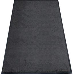 Schmutzfangmatte miltex Eazycare Style, eckig, antistatisch, UV-best&auml;ndig, waschbar, High-Twist-Nylon & Niltrilgummi, 850 x 1500 mm, schwarzgrau