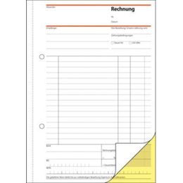 Sigel&reg; Rechnungsbuch SD031, DIN A5 hoch, 2 x 40 Blatt, selbstdurchschreibend