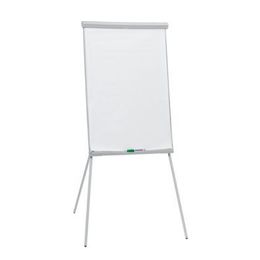 Franken Flipchart U-Act!Line&reg; Standard FC93, Dreibeinstativ, h&ouml;henverstellbar, recycelt, magnethaftend, Ablageschale, Tafel 700x1000 mm