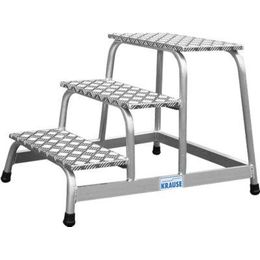 Krause Montagetritt, 3 Stufen, H&ouml;he 0,60 m, 8 kg