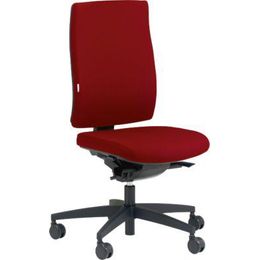 Original Steifensand B&uuml;rostuhl CETO CT2350, Synchronmechanik, ohne Armlehnen, Sitzzeit 8+ Stunden, rot