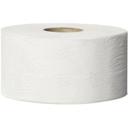 Tork&reg; Toilettenpapier Mini Jumbo Advanced 120280, 2-lagig, mit Pr&auml;gung, 12 Rollen &aacute; 850 Blatt, wei&szlig;