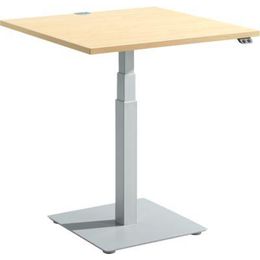Sch&auml;fer Shop Sch&auml;fer Shop Select Beistelltisch FLEXXAS, elektrisch h&ouml;henverstellbar, ergonomisch, B 800 mm, Ahorn