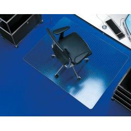 Bodenschutzmatte Duragrip Meta- RS Office Products, f&uuml;r Teppichb&ouml;den, Ankernoppen, strukturiert, transparent, L 1200 x B 900 mm