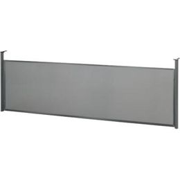 Sch&auml;fer Shop Sch&auml;fer Shop Genius R&uuml;ckseitenblende, f&uuml;r Schreibtisch B 1600 mm, H 466 mm, anthrazit