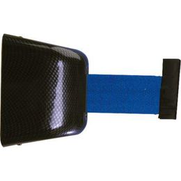 Wand-Gurtkassette, Schraubbefestigung, L 5000 x B 50 mm, Gurt blau