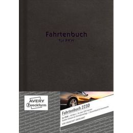 Avery Zweckform Fahrtenbuch, Hardcover, DIN A5, 48 Blatt