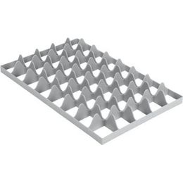 Fachwerkeinsatz FW 1193-1 unten, PE-HD, grau