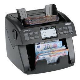 ratiotec Banknotenz&auml;hlmaschine Rapidcount T575, EUR/USD/GBP/CHF, St&uuml;ck- & Wertz&auml;hler, Echtheitspr&uuml;fung