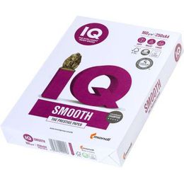 Kopierpapier Mondi IQ Smooth, DIN A4, 160 g/m&sup2;, hochwei&szlig;, 250 Blatt