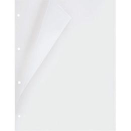 Aktenh&uuml;lle Foldersys Premium, A4, bis 40 Blatt, B 240 x H 315 mm, gelocht, oben & an Lochrandseite offen, dokumentenecht, PE, transparent, 10 St&uuml;ck