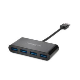 USB Hub Kensington UH400 K39121EU, 4 USB 3.0 Anschl&uuml;sse, &Uuml;bertragungsgeschwindigkeit 5 GBit/s, schwarz