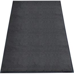Schmutzfangmatte miltex Eazycare Style, eckig, antistatisch, UV-best&auml;ndig, waschbar, High-Twist-Nylon & Niltrilgummi, 1200 x 2000 mm, schwarzgrau