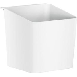 Tesa&reg; K&uuml;chen-Kr&auml;utertopf, wei&szlig;, selbstklebend, inklusive Adapter & Klebeapplikator, L 13,5 x B 14,5 x H 13,5 cm