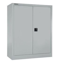 Sch&auml;fer Shop Sch&auml;fer Shop Select Fl&uuml;gelt&uuml;renschrank MS iCONOMY, Stahl, 3 Ordnerh&ouml;hen, B 800 x T 400 x H 1215 mm, wei&szlig;aluminium RAL 9006