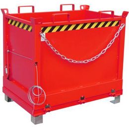Bauer Klappbodenbeh&auml;lter FB 750, rot