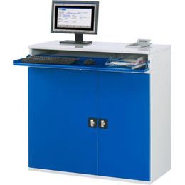 Rau Computer-Schrank Typ 1100T-M60, B 1100 x T 520 x H 1060 mm, station&auml;r
