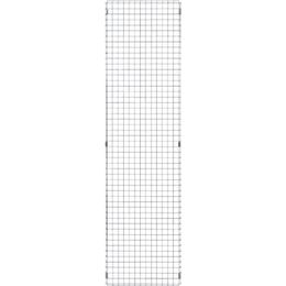 Sch&auml;fer Shop Gitterelement, aus Stahl, B 550 x H 2086 mm, hellsilber