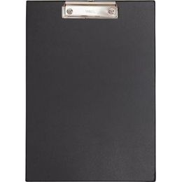 Klemmbrett Maul Maulpoly, A4-Hochformat, Klemmweite 8 mm, aufh&auml;ngbar, L 320 x B 230 x H 13 mm, Karton/Polypropylen, recycelbar, schwarz